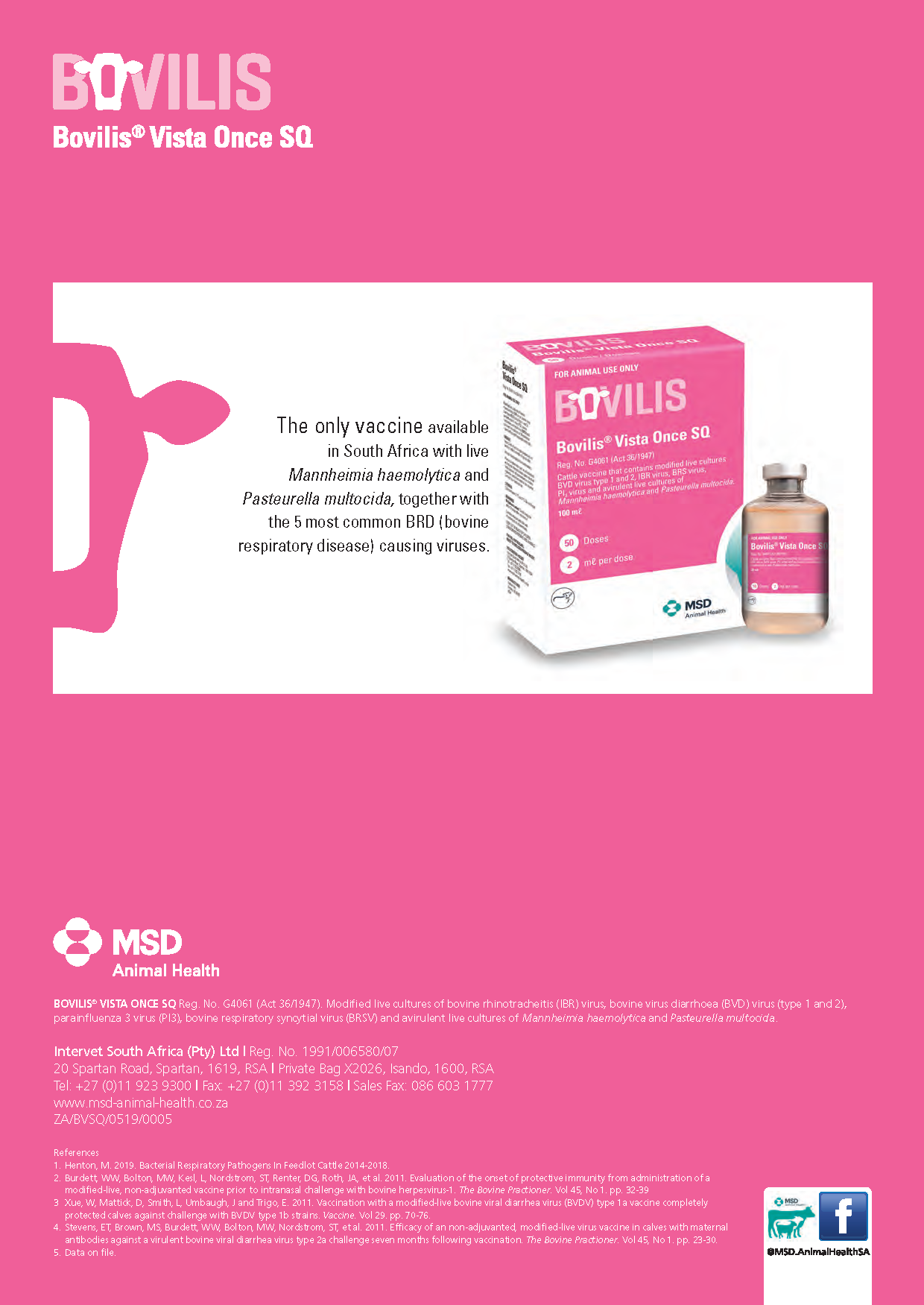 What's New - MSD Animal Health South Africa