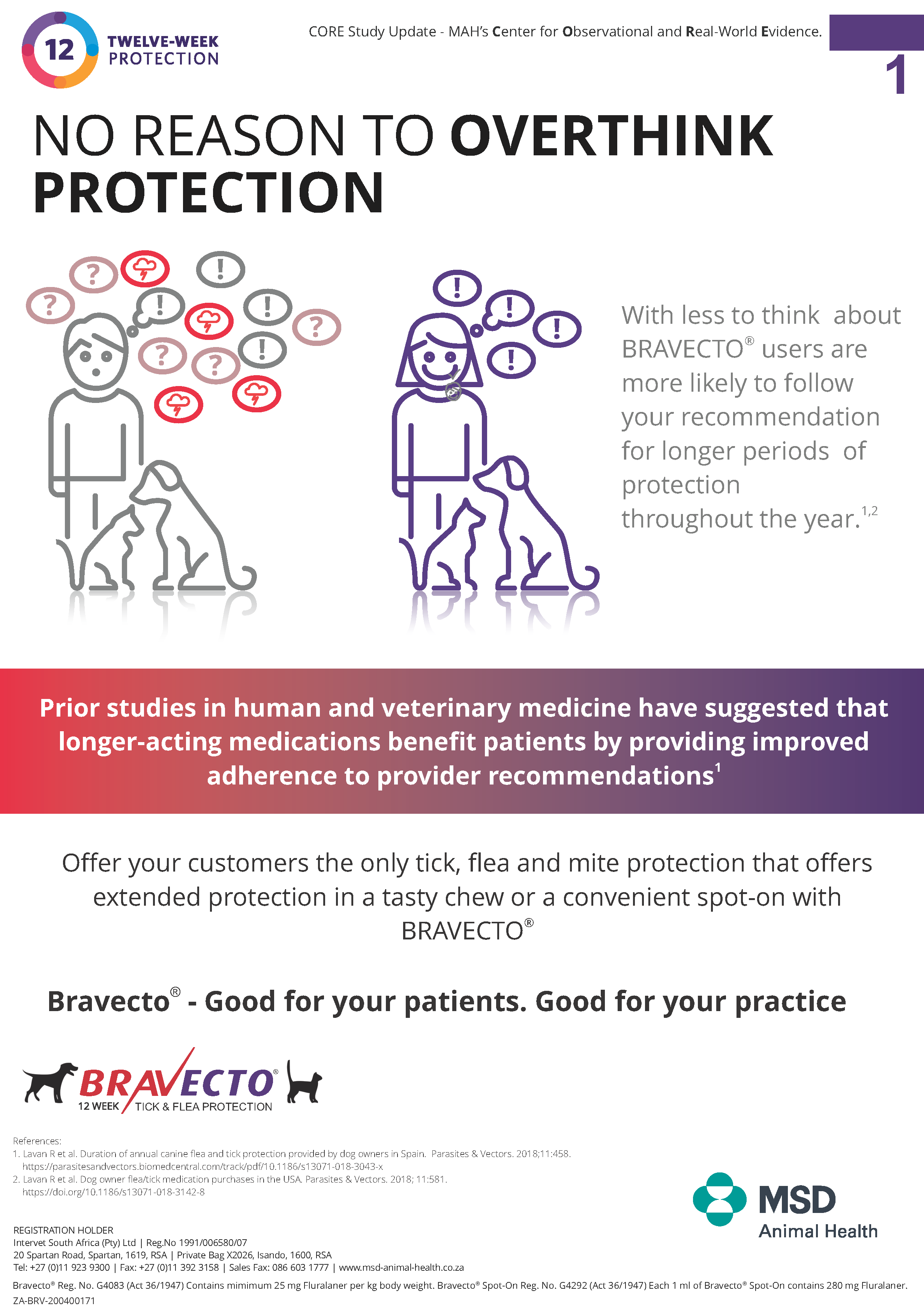 Bravecto Detailers - MSD Animal Health South Africa