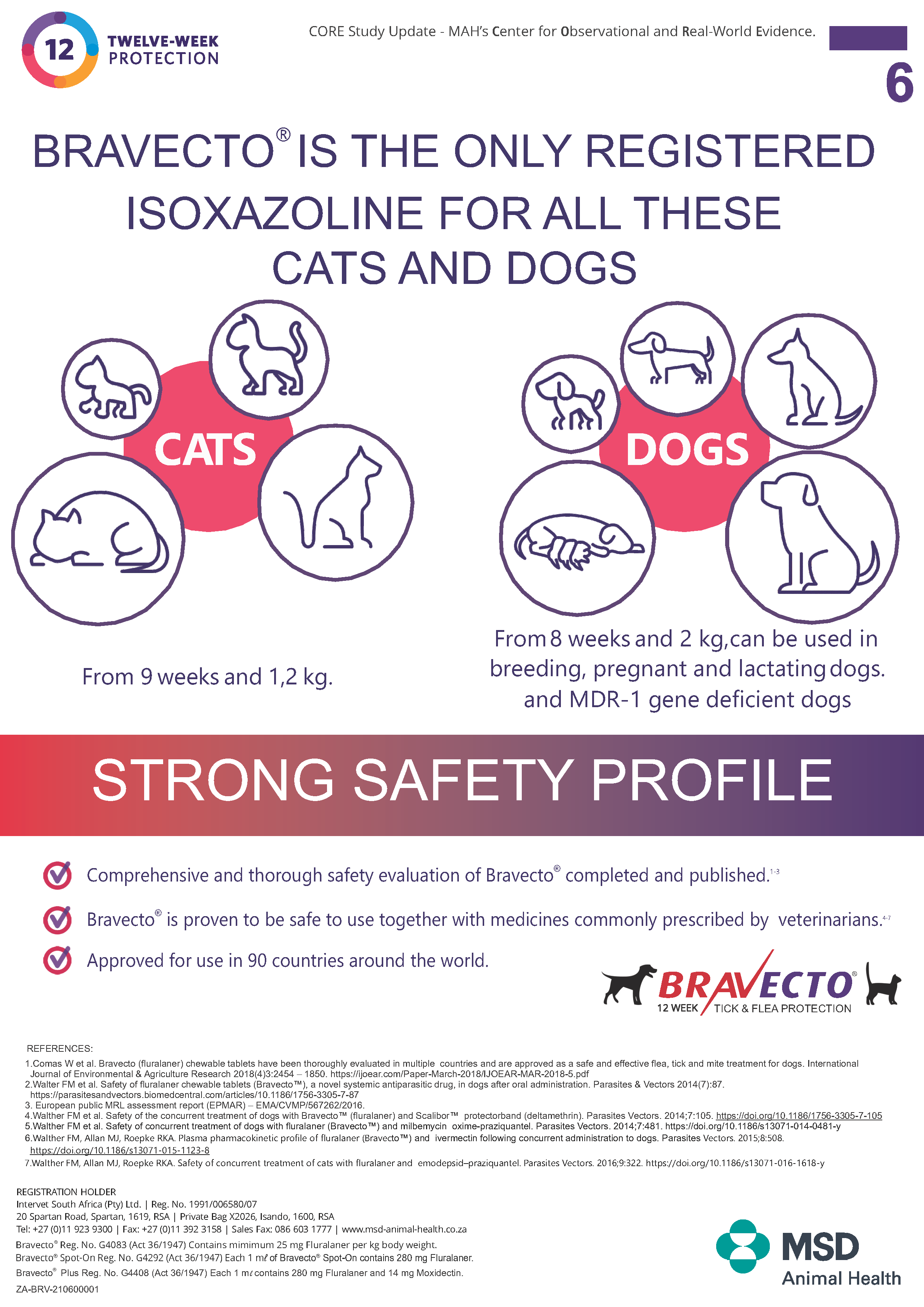 Bravecto Detailers - MSD Animal Health South Africa