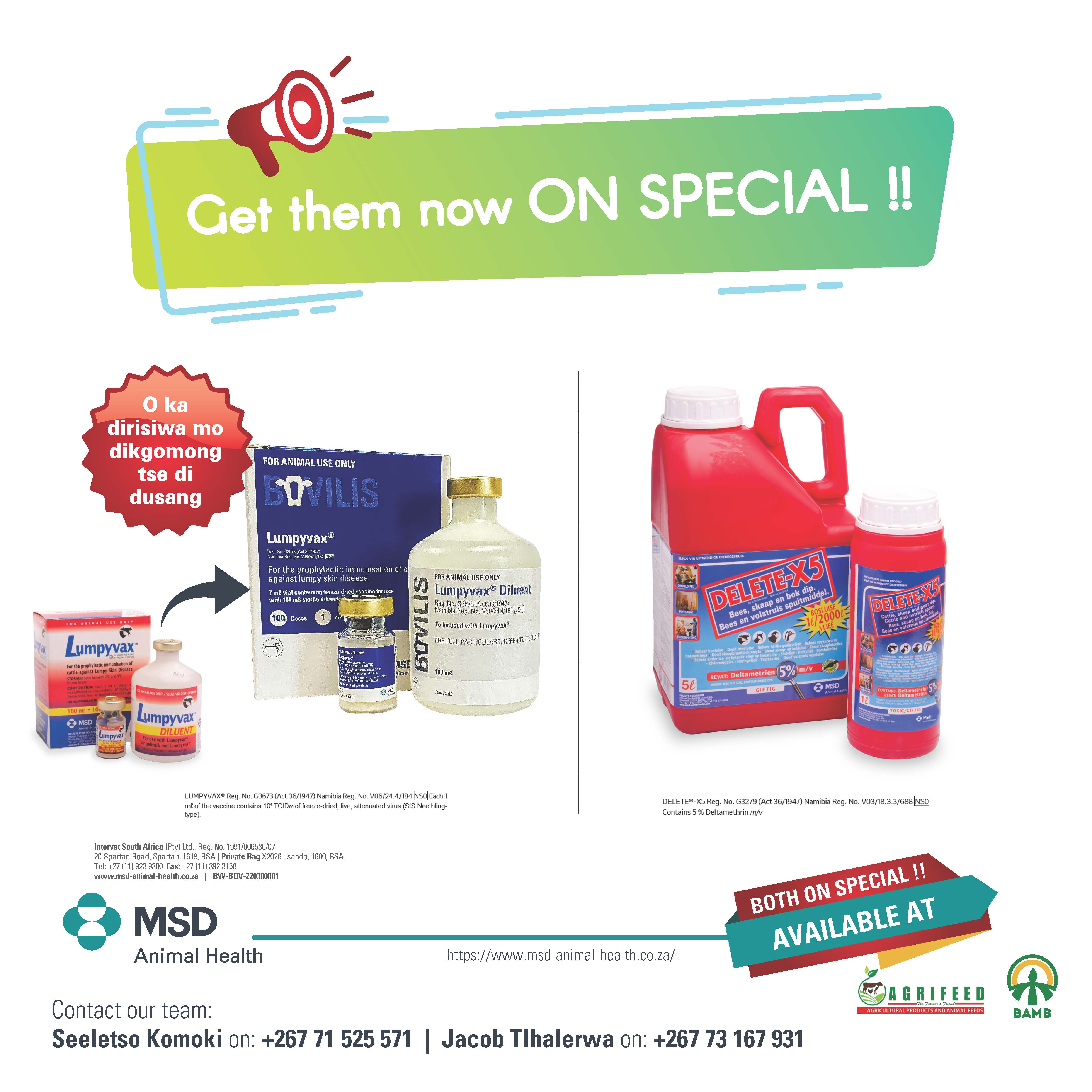 - MSD Animal Health South Africa