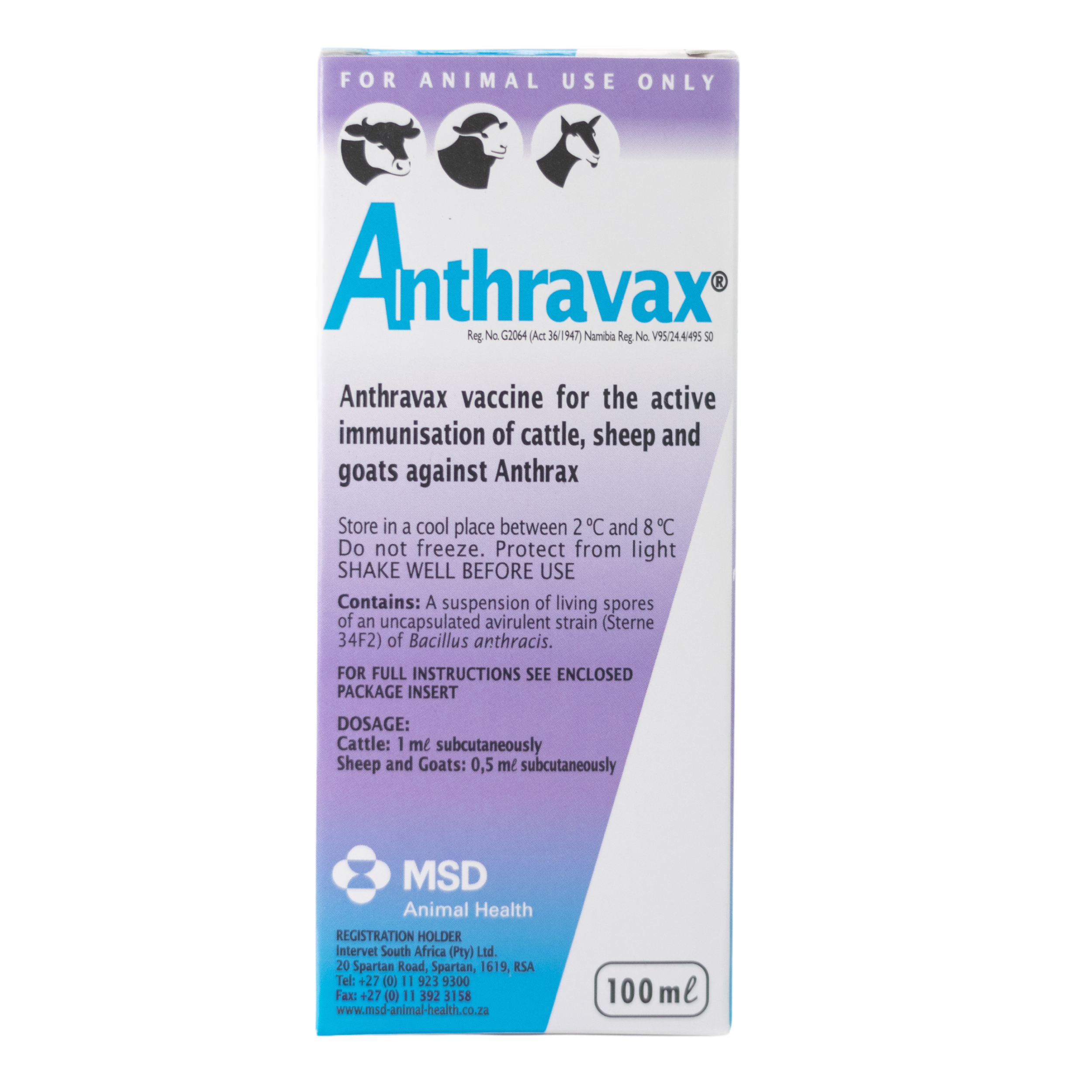 Packshot Repository - MSD Animal Health South Africa