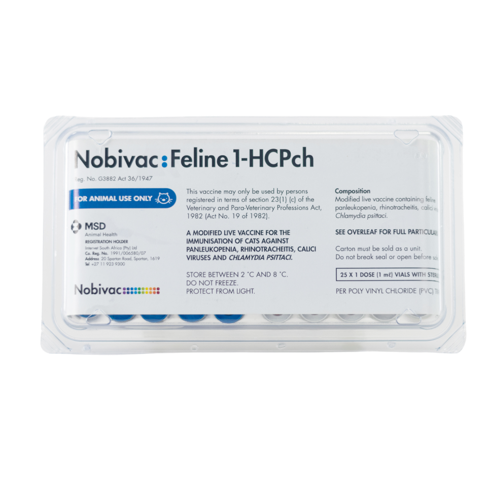 NOBIVAC® FELINE 1-HCPCh - MSD Animal Health South Africa
